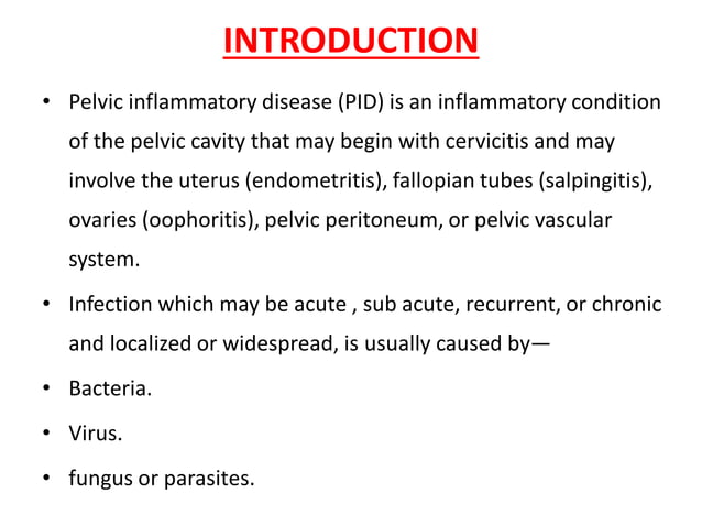 Pelvic Inflammatory Disease Pid Pdf