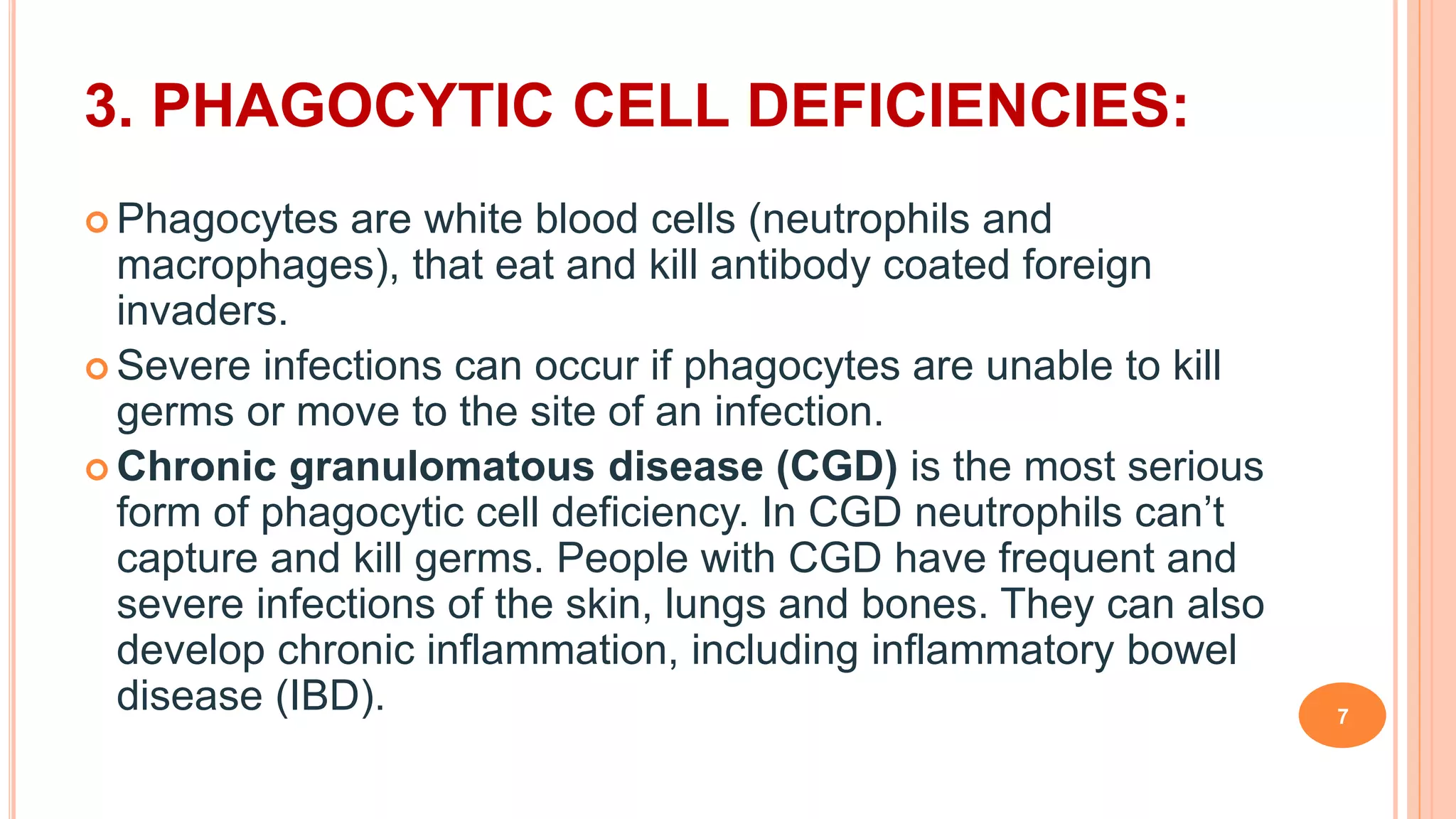 Primary Immunodeficiency Disorders | PPTX