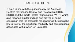 Management of Pelvic Inflammatory Disease | PPTX