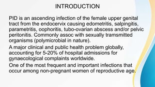 Management of Pelvic Inflammatory Disease | PPTX