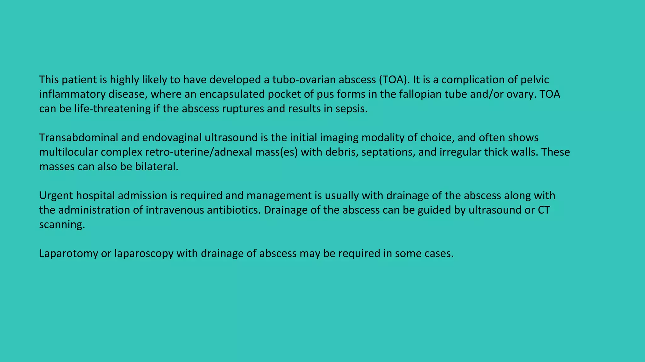 Pelvic inflammatory disease (PID) | PPTX