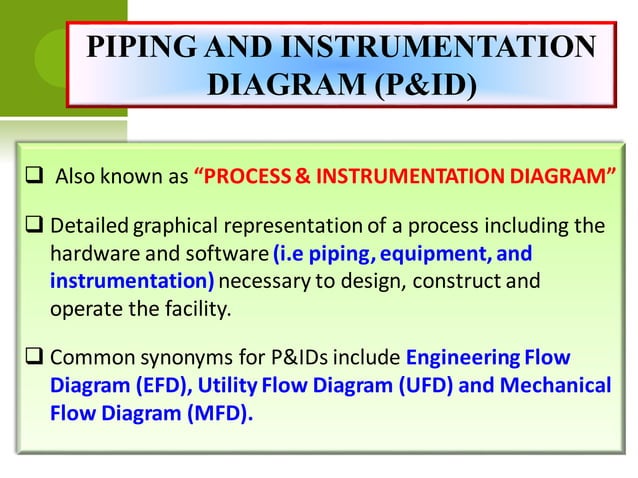 Piping and Instrumentation Diagram For Prosess Engineer | PPT