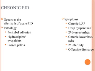 Pelvic inflammation disease power point presentation | PPT