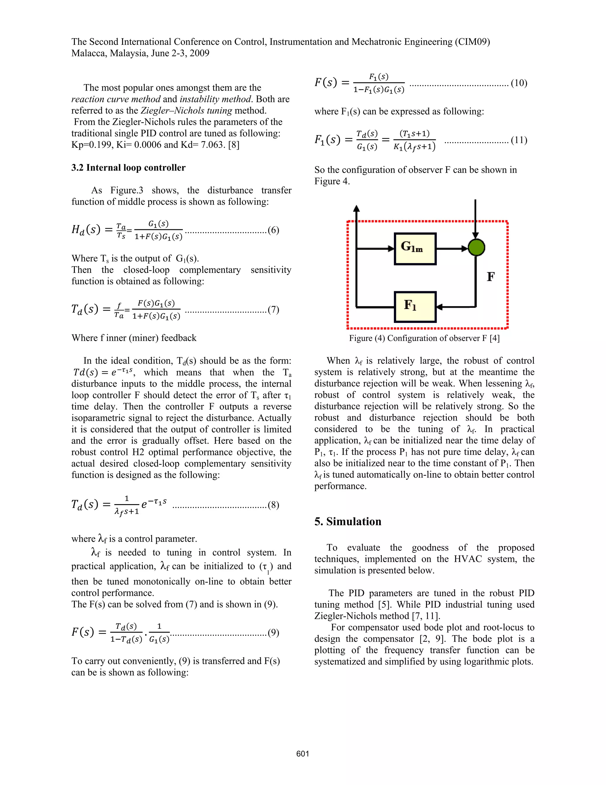 PID cascade for HVAC system control | PDF