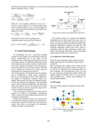 PID cascade for HVAC system control | PDF