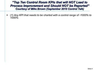 PID Control of Runaway Processes - Greg McMillan Deminar | PPT