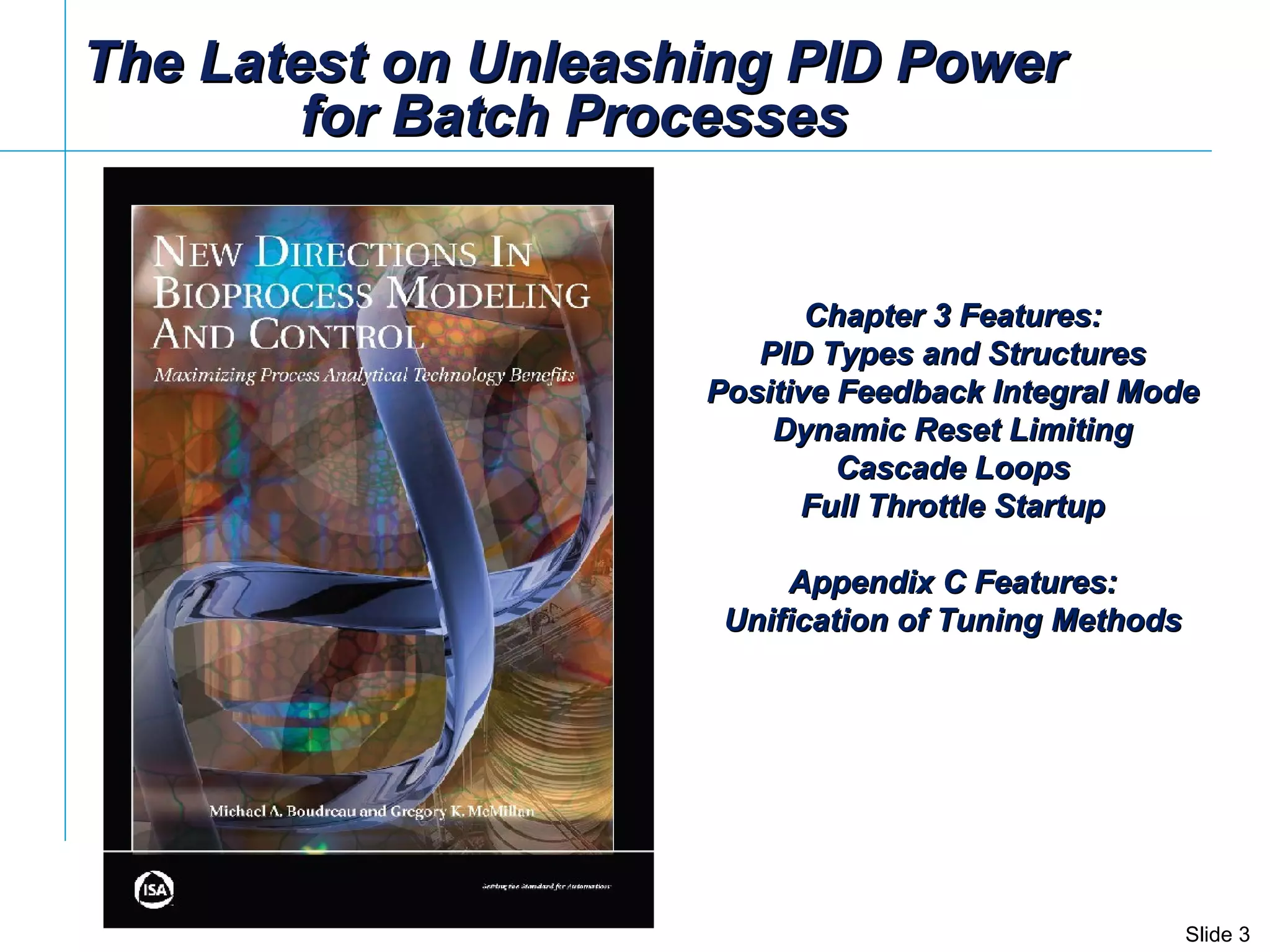 PID Control of Slow Valves and Secondary Loops Greg McMillan Deminar ...
