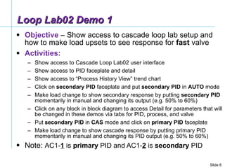 PID Control of Slow Valves and Secondary Loops Greg McMillan Deminar ...