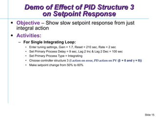 PID Control of True Integrating Processes - Greg McMillan Deminar | PPT