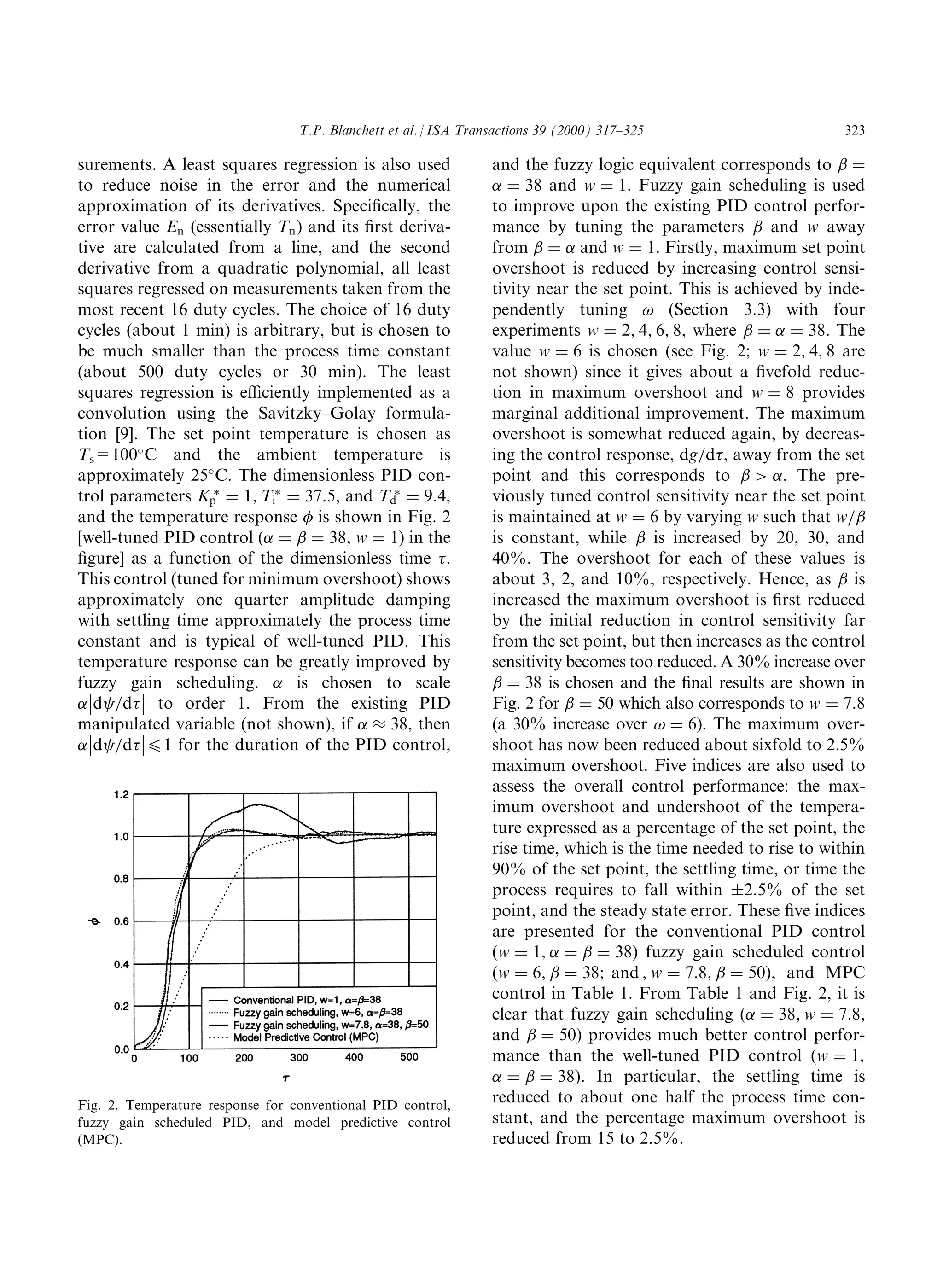 PID gain scheduling using fuzzy logic | PDF