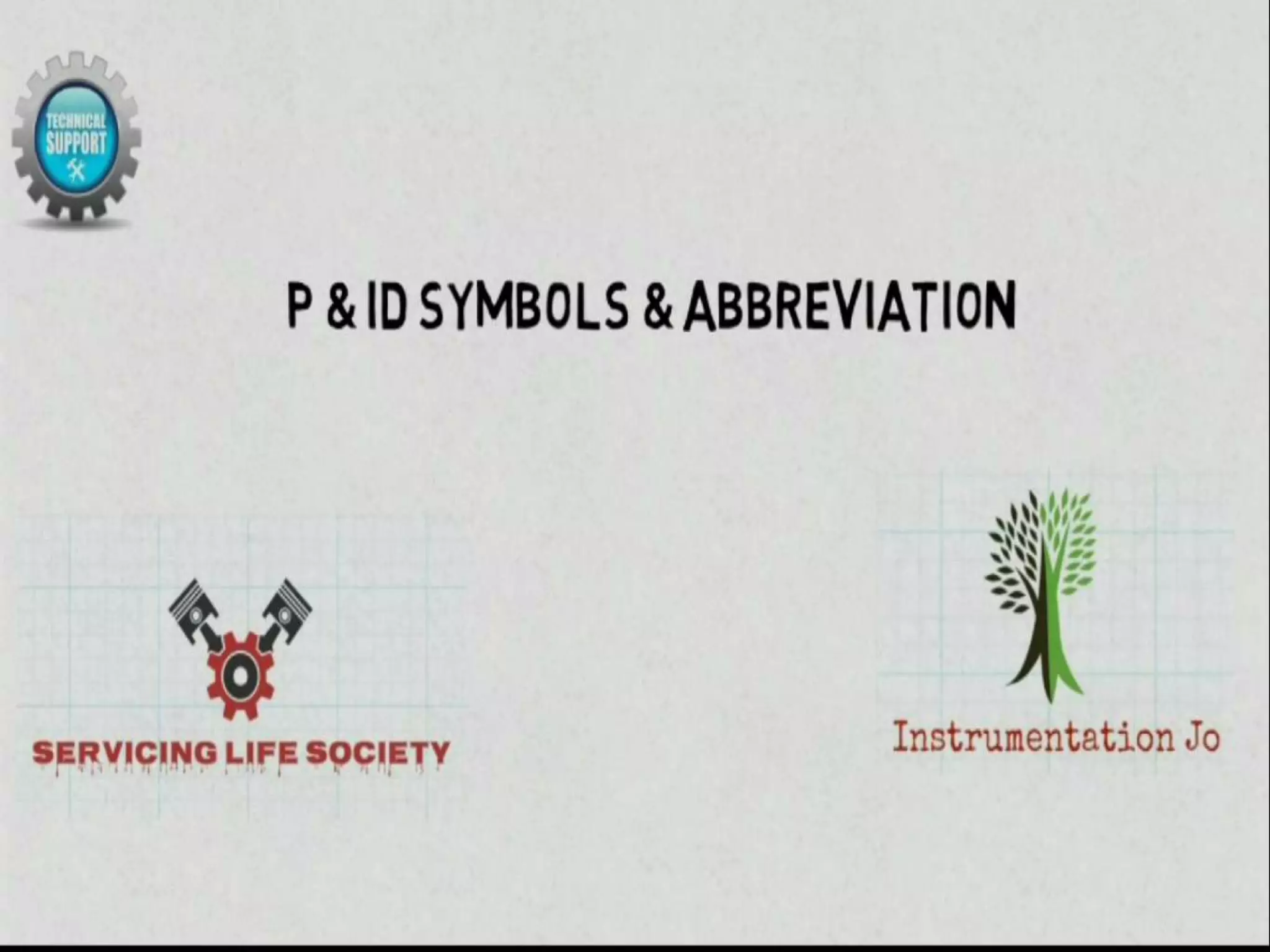 P & ID - Symbols and Its Abbreviation | PPTX