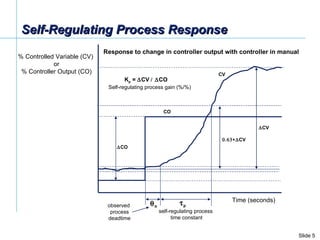 PID Tuning for Self Regulating Processes - Greg McMillan Deminar | PPT