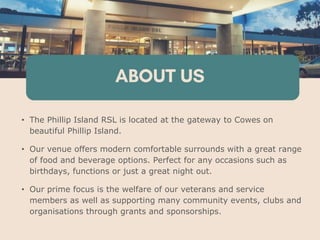 Phillip Island RSL | PPT