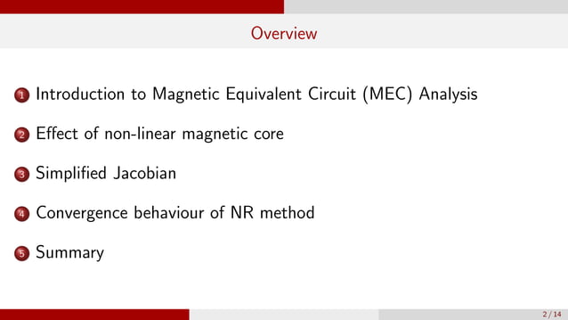 Convergence Behaviour of Newton-Raphson Method in Node- and Loop-Based ...