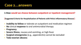 PELVIC INFLAMMATORY DISEASE (PID) | PPTX