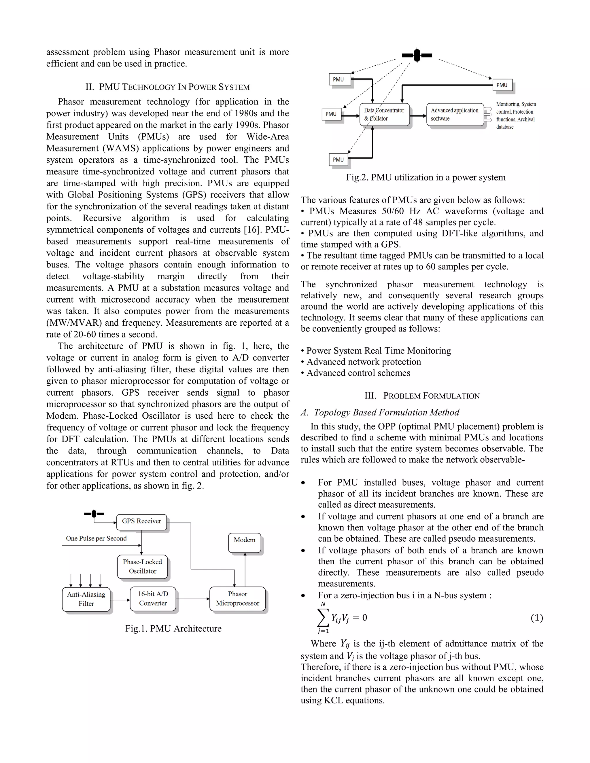 Voltage Stability Assessment using Phasor Measurement Units in Power ...