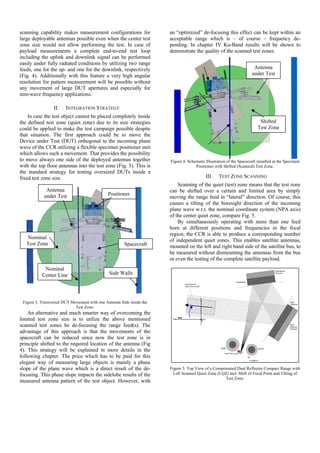 antenna / payload test strategy of large s/c in CCR antenna Range | PDF