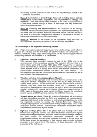 PIDA concept note | PDF | Africa Travel | Travel Locations