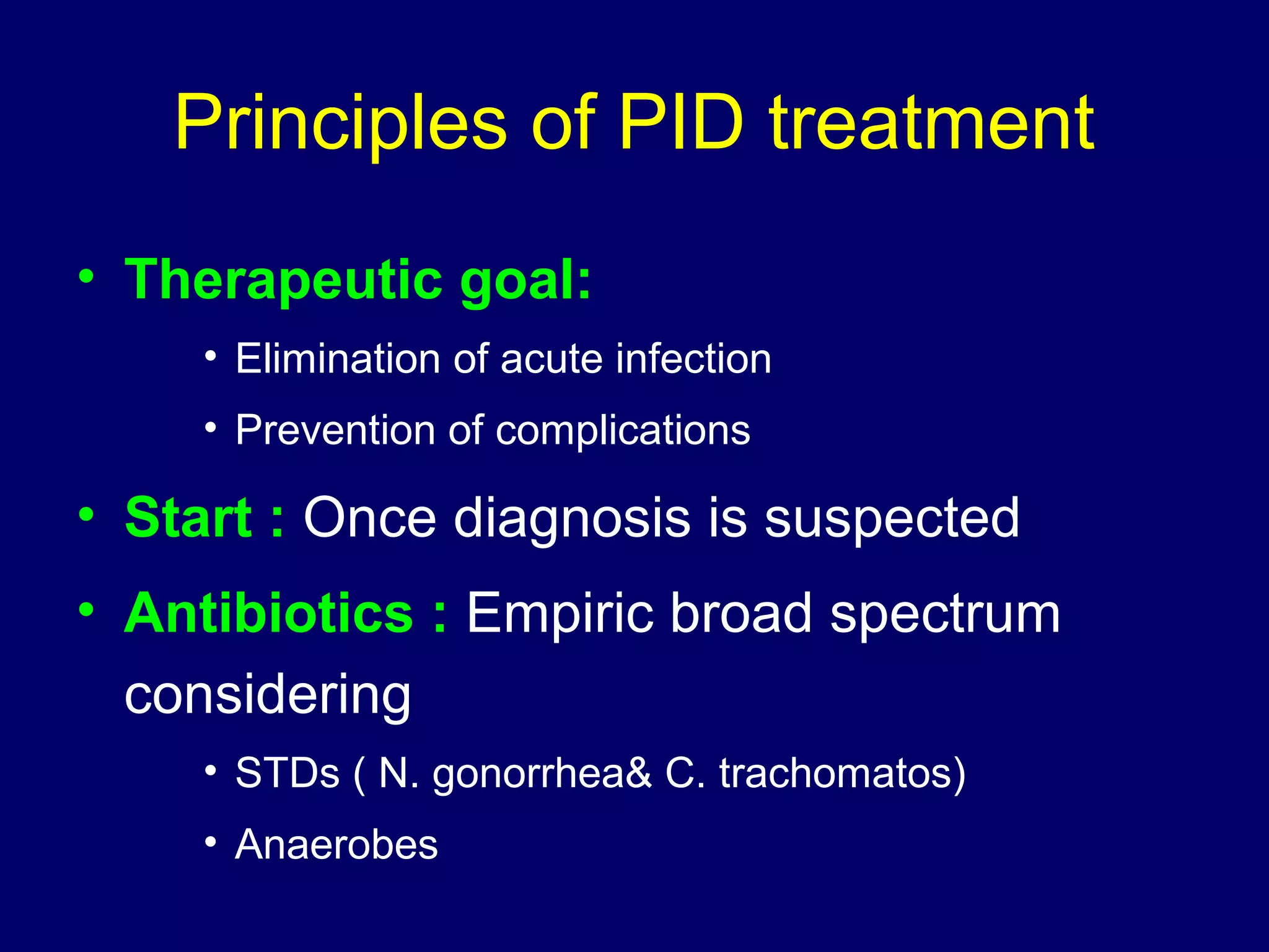 Pelvic Inflammatory Disease (PID) | PPT