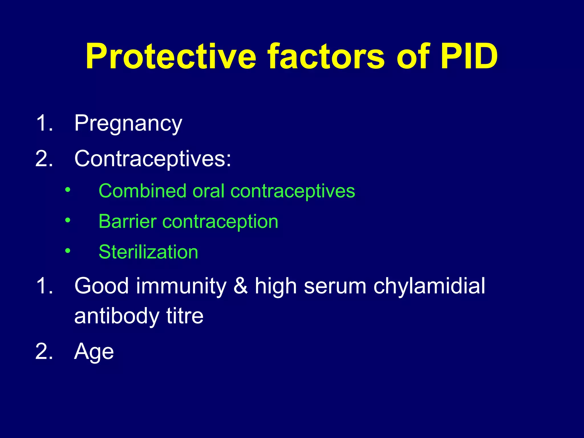 Pelvic Inflammatory Disease (PID) | PPT