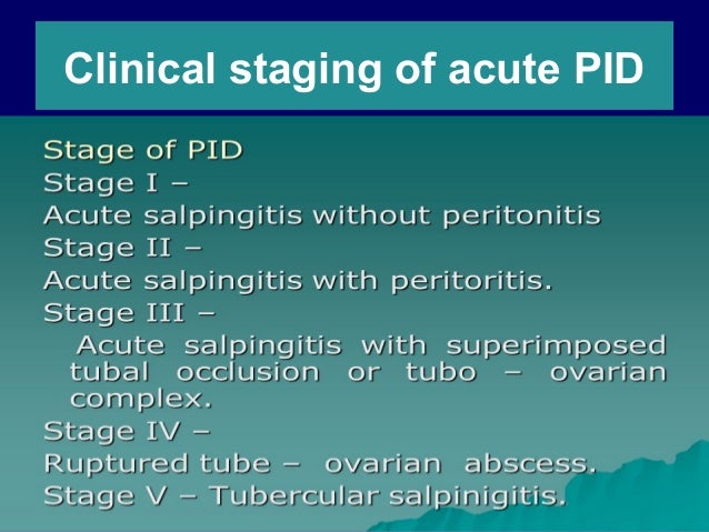 Pelvic Inflammatory Disease (PID)