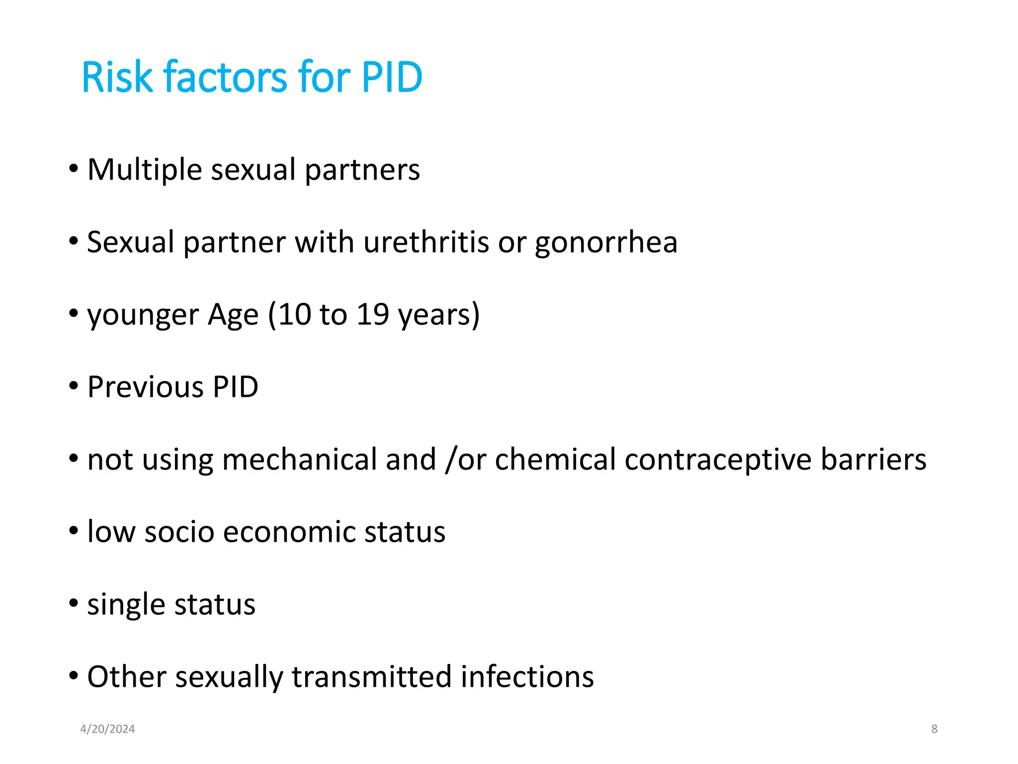 Seminar presentation of PID and ectopic pregnancy.pptx