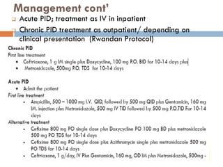 PID and TOA Management by residents at Level Two Teaching hospital | PPT