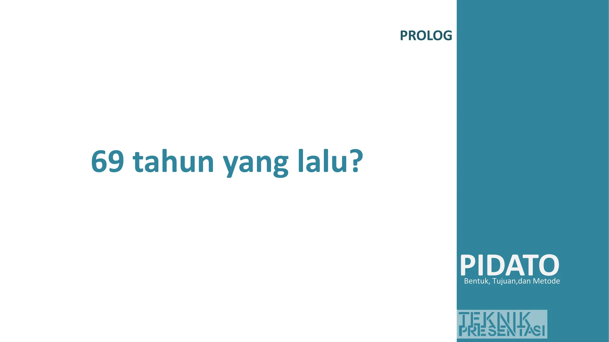 Pidato - Bentuk, Tujuan dan Metode | PDF