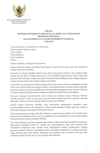 Pidato Mendikbudristek untuk upacara peringatan Hardiknas 2023.pdf