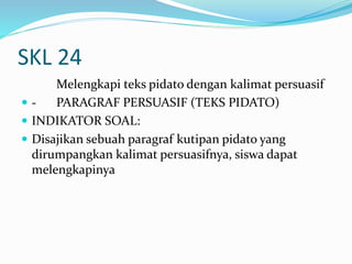 Ppt.PIDATO/PERSUASIF " SMA Ya BAKII " SUKRINIAM | PPTX