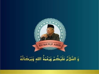 Pidato Promotor Prof. Dr. HM. Amin Suma, MA | PPTX