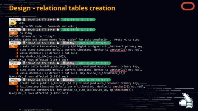 Pi Day 2022 - from IoT to MySQL HeatWave Database Service | PPT