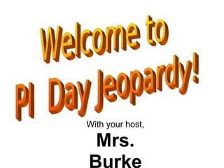 Pi day jeopardy | PPT