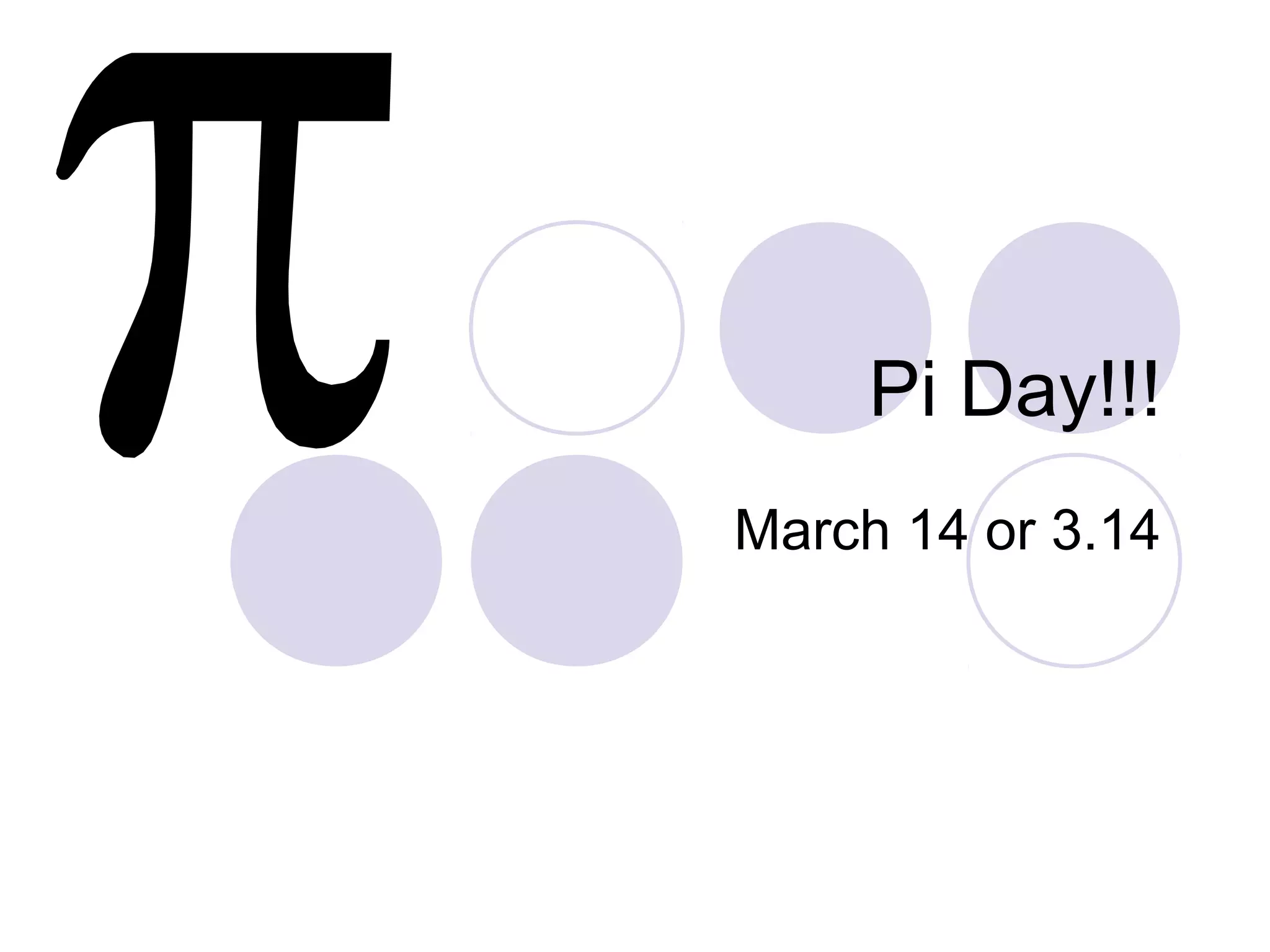 Pi day!!! powerpoint | PPT