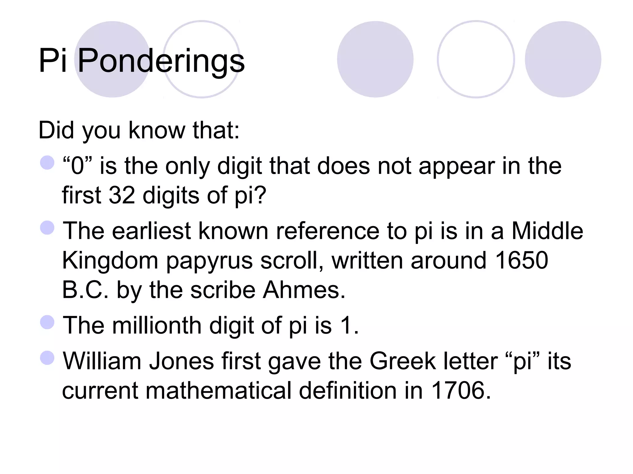 Pi day!!! powerpoint | PPT