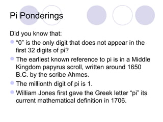 Pi day!!! powerpoint | PPT