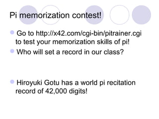 Pi day!!! powerpoint | PPT