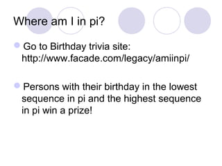 Pi day!!! powerpoint | PPT