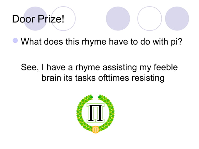 Pi day!!! powerpoint | PPT | National & Civic Holidays | Holidays