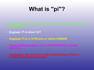 Pi day presentation 1 | PPT