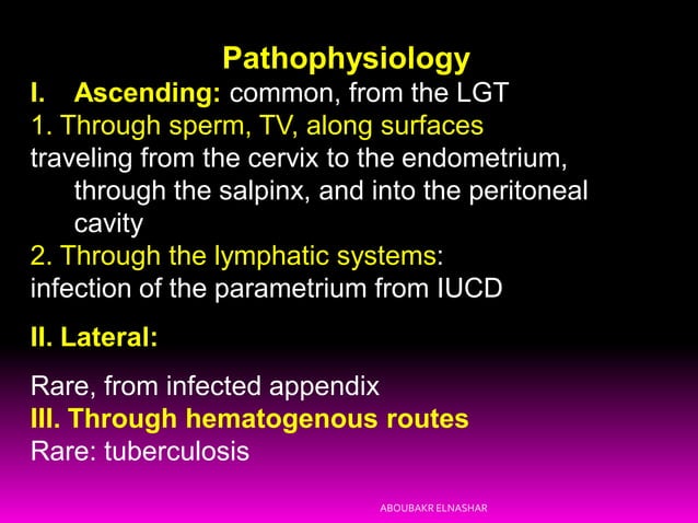 Pelvic Inflammatory Disease CDC, 2010 European Guidelines, 2012 | PDF ...