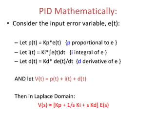Pid control by Adarsh singh | PPT