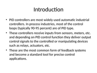 PID control and Tuning for automation.pptx