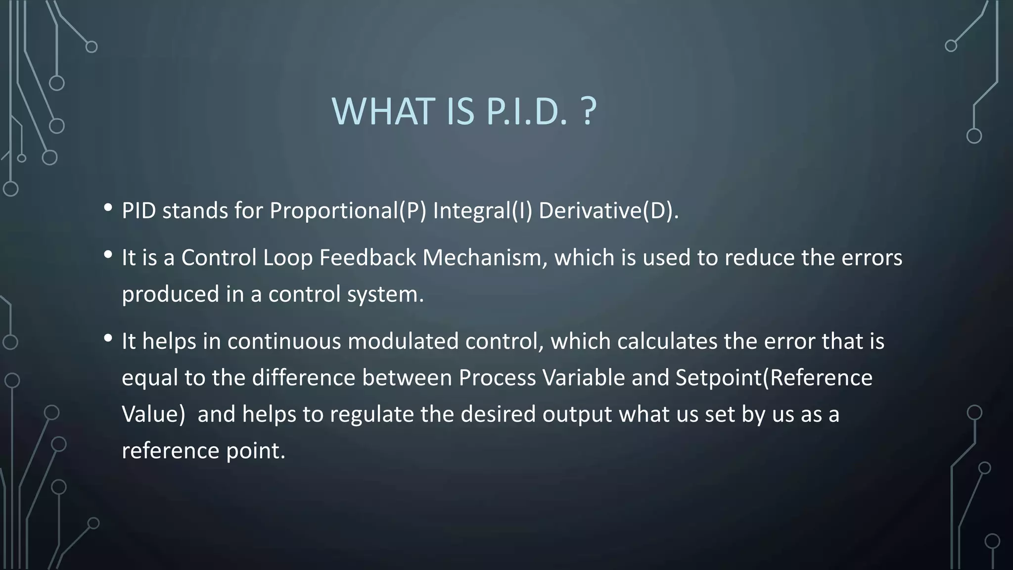 Pid controller | PPTX