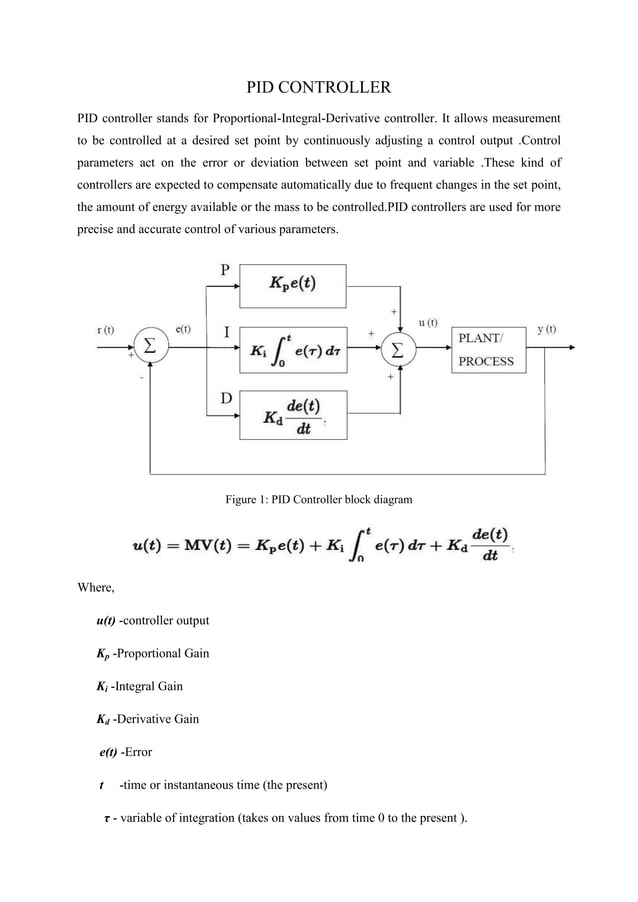 Pid controller | PDF