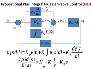 Proportional Integral and differential controller | PPTX