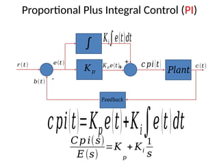 Proportional Integral and differential controller | PPT