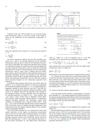 PID controller auto tuning based on process step response and damping ...