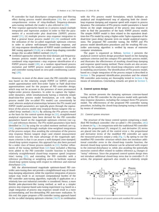 PID controller auto-tuning based on process step response and damping optimum criterion | PDF
