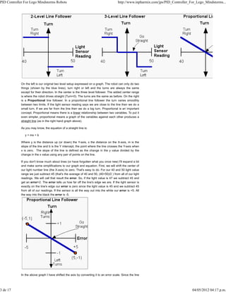 Pid controller for lego mindstorms robots | PDF